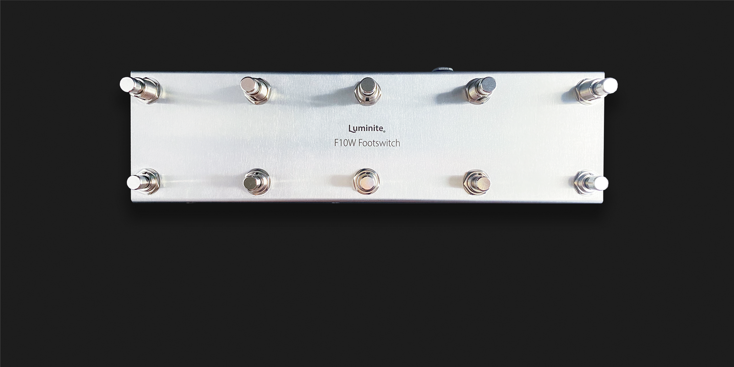 F10W Wireless Footswitch Pedal – Luminite Effect Pedals
