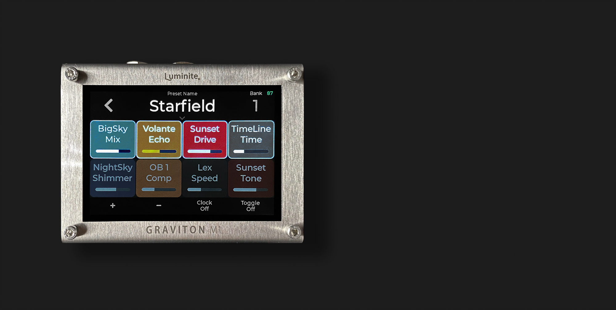 Graviton M1 MIDI Controller – Luminite Effect Pedals