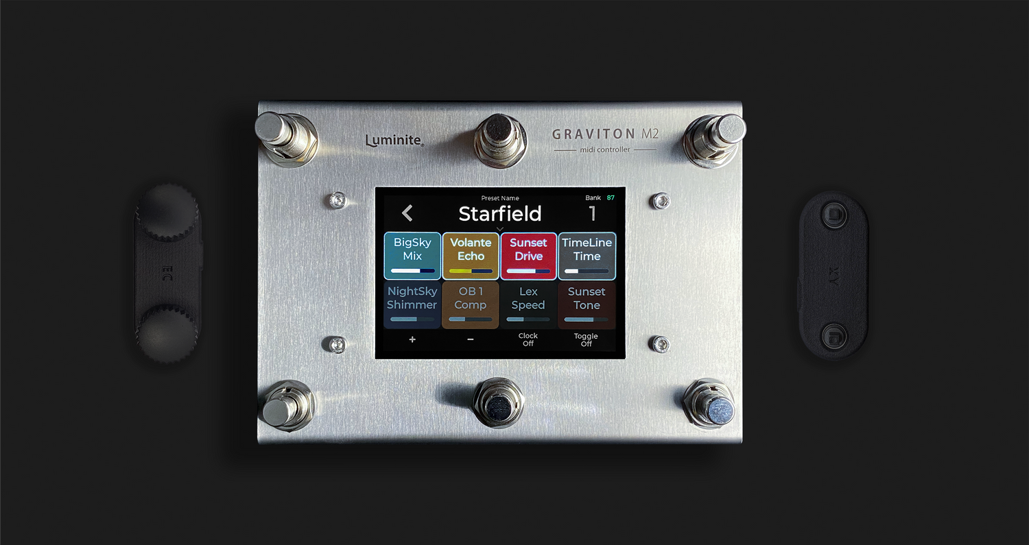 Graviton M2 MIDI Controller – Luminite Effect Pedals